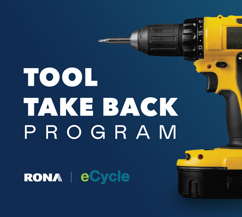 Western Canada: RONA Rolls Out Portable Power Tool Return Initiative